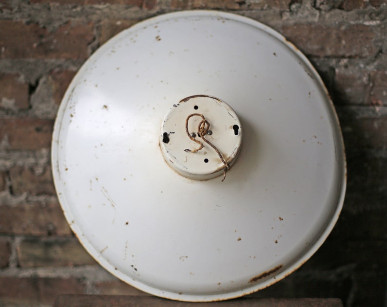 Distressed Vintage Industrial Ceiling Light by Hubbell - Etsy