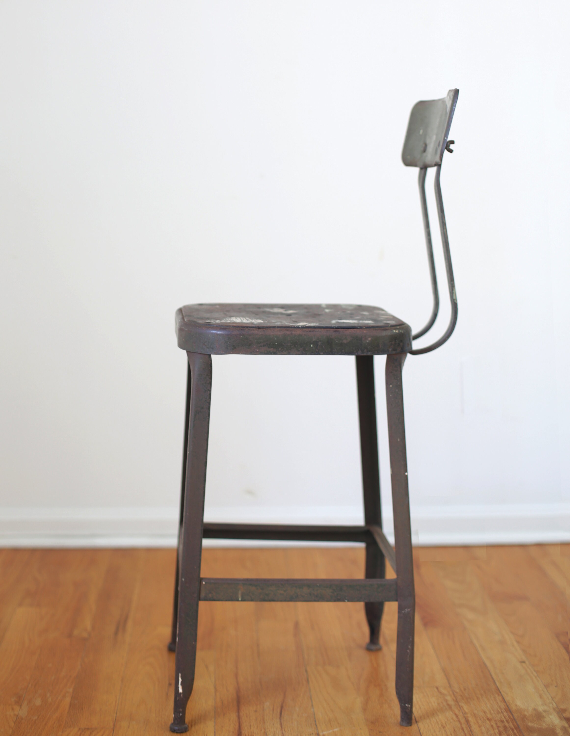 Industrial Factory Machinist Stool by Lyon - Etsy