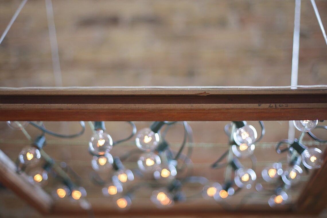 Dimmable Repurposed Window Frame Light With Vintage Bell - Etsy