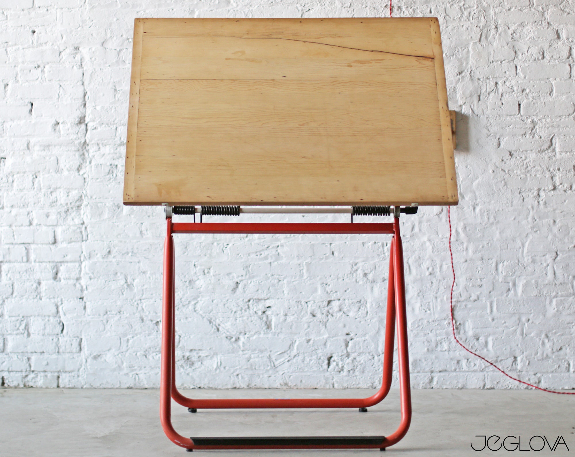Solid Wood Drafting Table - Etsy