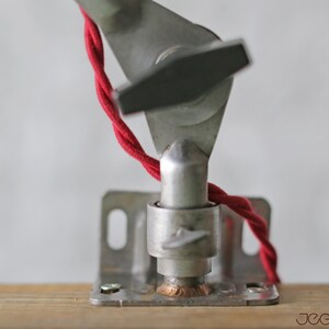 Restored Vintage Industrial Desk or Wall Lamp – Articulating Machinist ...