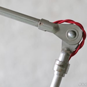 Restored Vintage Industrial Desk or Wall Lamp – Articulating Machinist ...