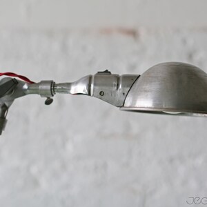 Restored Vintage Industrial Desk or Wall Lamp – Articulating Machinist ...