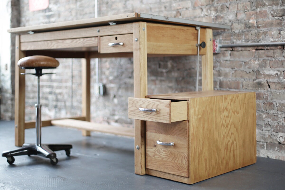 Drafting Table Desk Drawers - Etsy