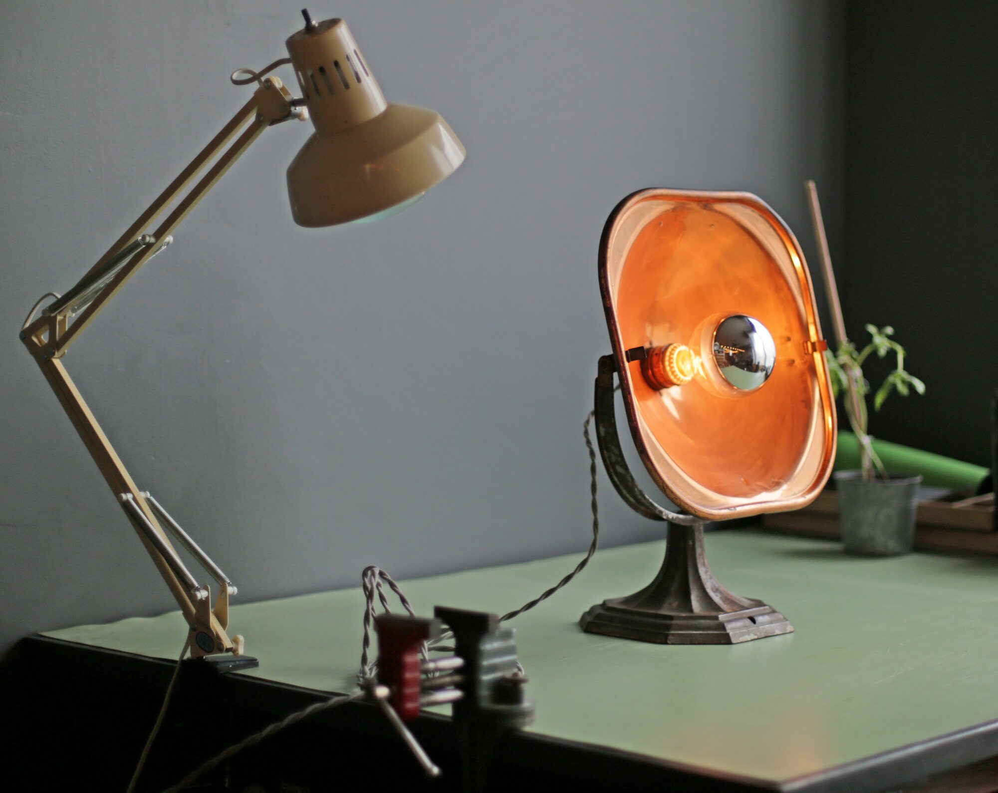 Custom vintage copper heater by Lindemann & Hoverson | Etsy