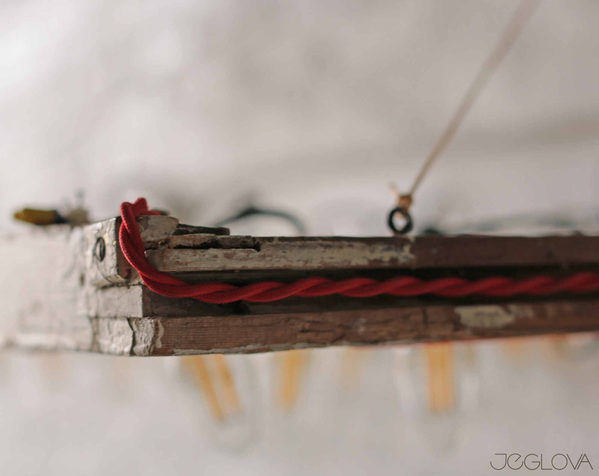 Dimmable Repurposed Window Frame Light Withceiling or - Etsy