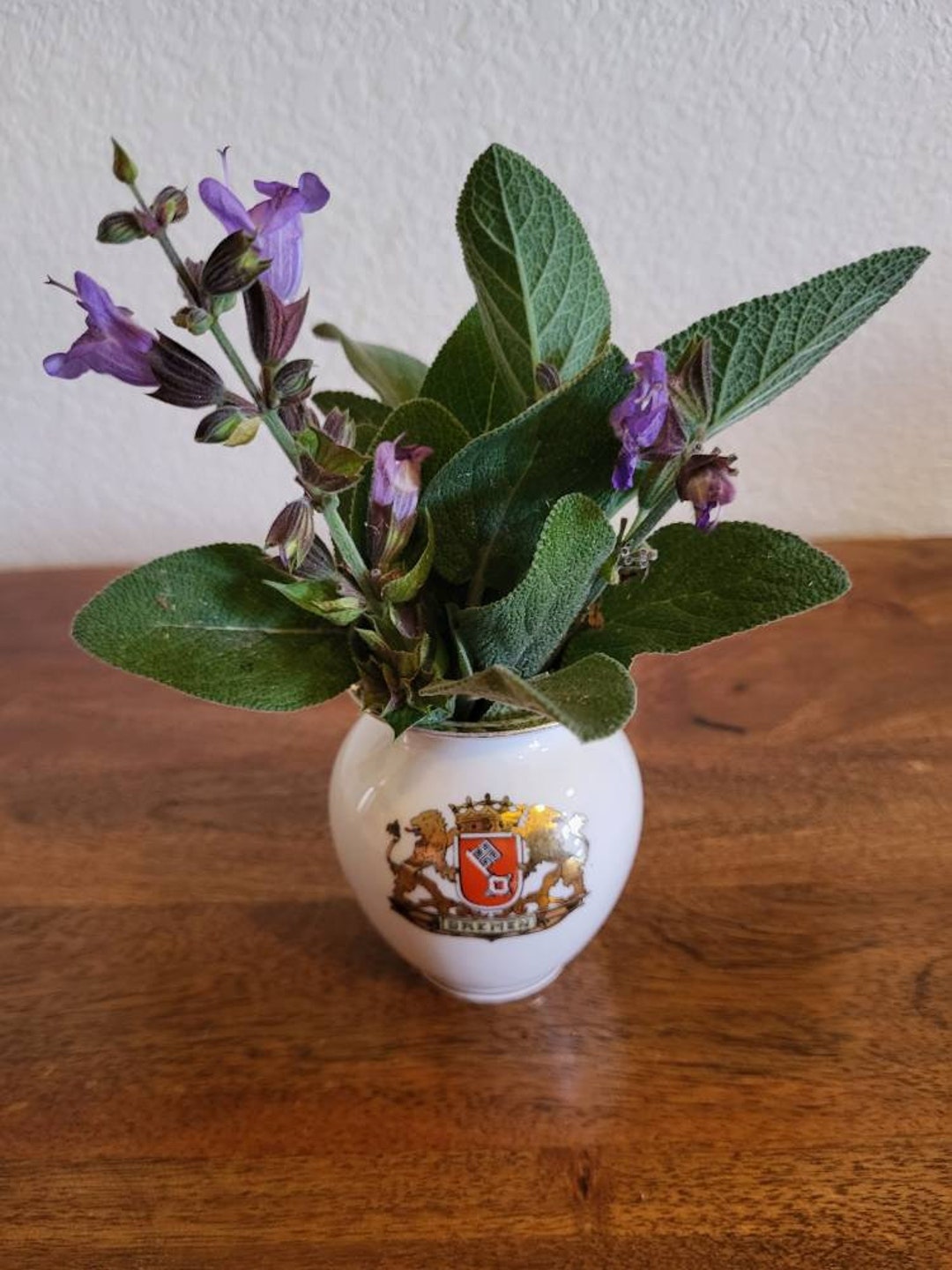 Kunst Kronach Bavaria Porcelain Vase / State of Bremen Crest - Etsy