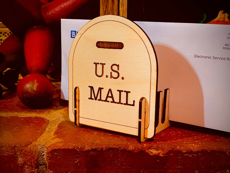 Pop Out Wooden Mail Organizer//mail Holder// Great for Envelopes ...