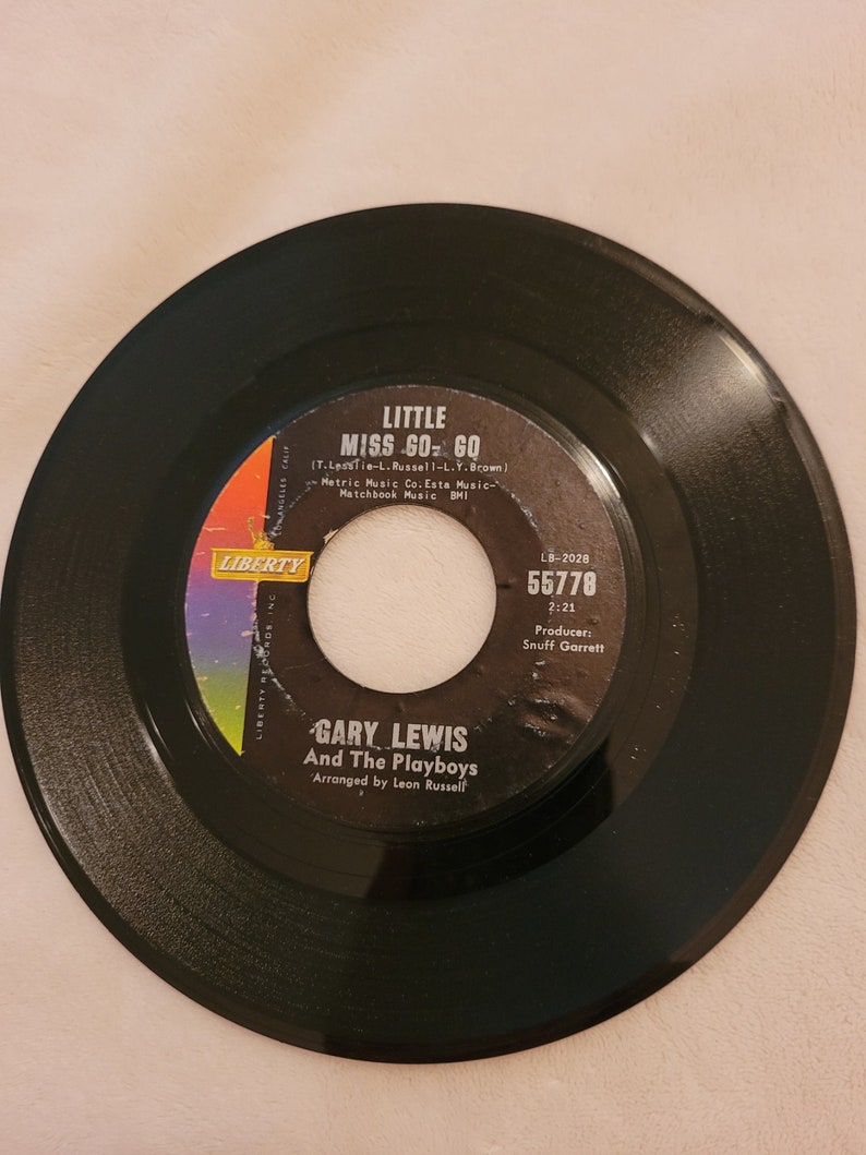 Gary Lewis and the Playboys Vinyl 45 - Etsy