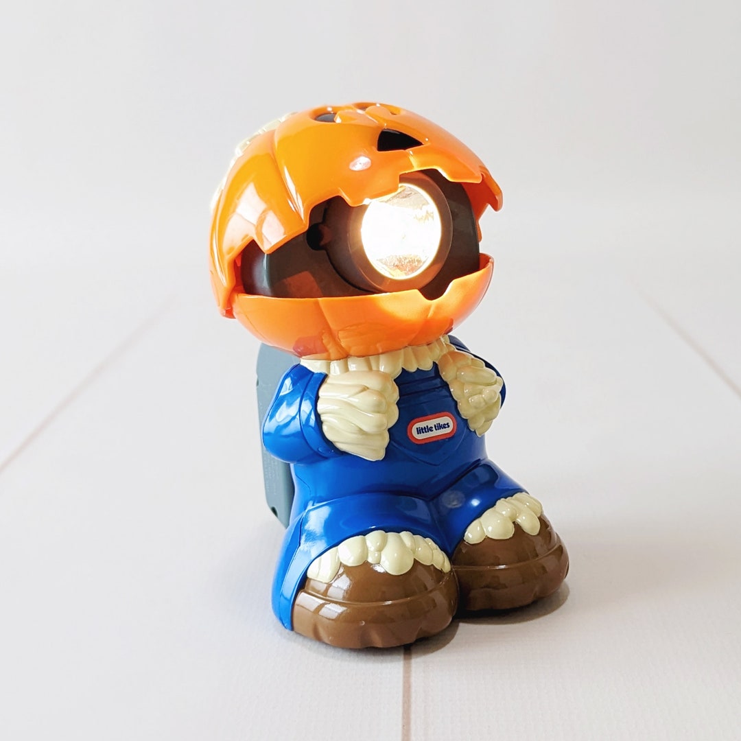 Vintage 2003 LITTLE TIKES Scream Beams Pumpkin Head Flashlight - Etsy