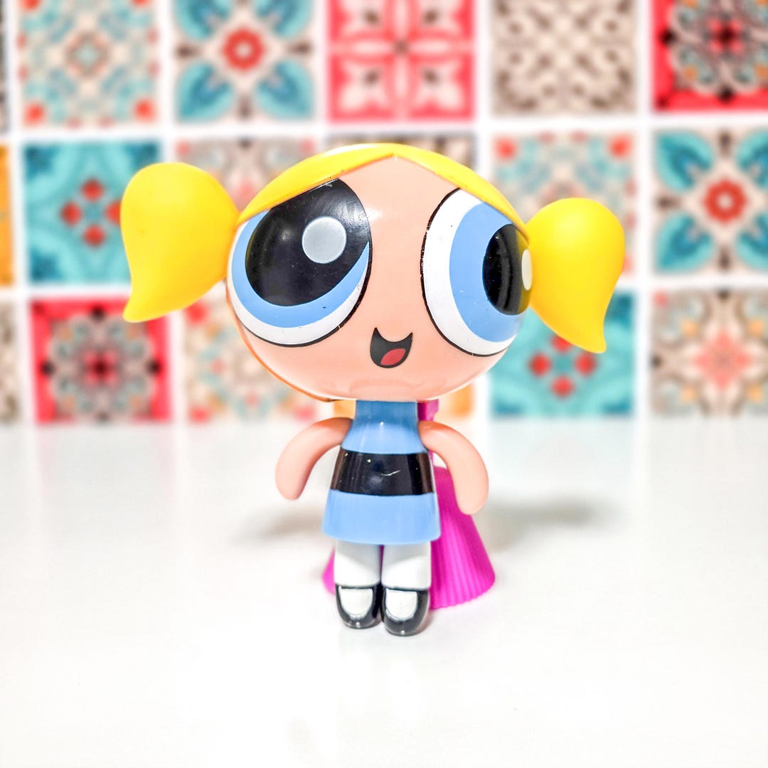 VTG 2001 the Powerpuff Girls 5 Talking Bubbles Action Figure working - Etsy
