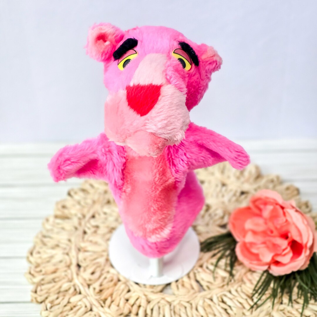 Vintage 1980 Pink Panther Hand Puppet Mighty Star 11" United Artists ...