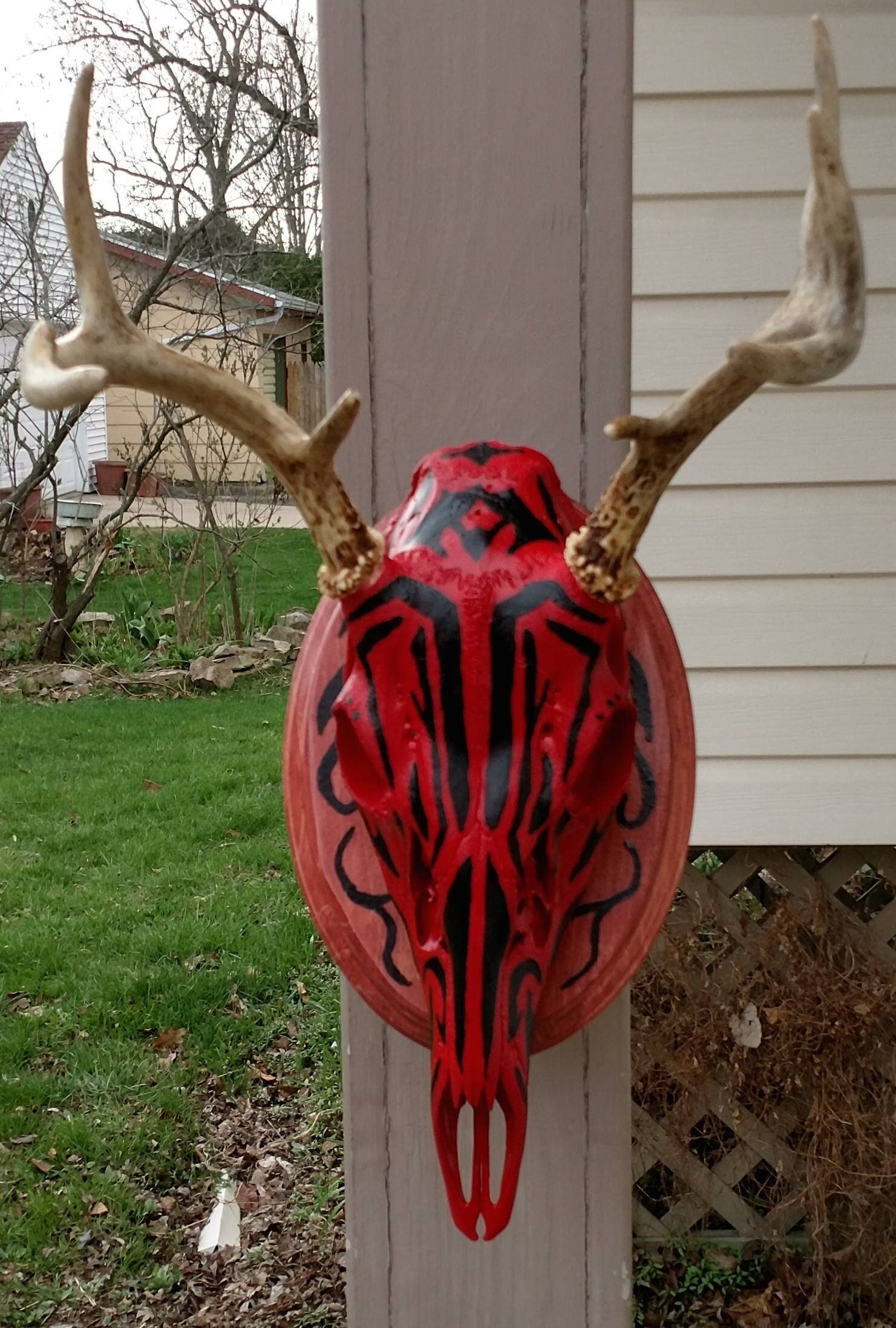 Tribal Deer Skull Designs