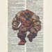 Marvel Comics Juggernaut on Dictionary Page Print - Etsy