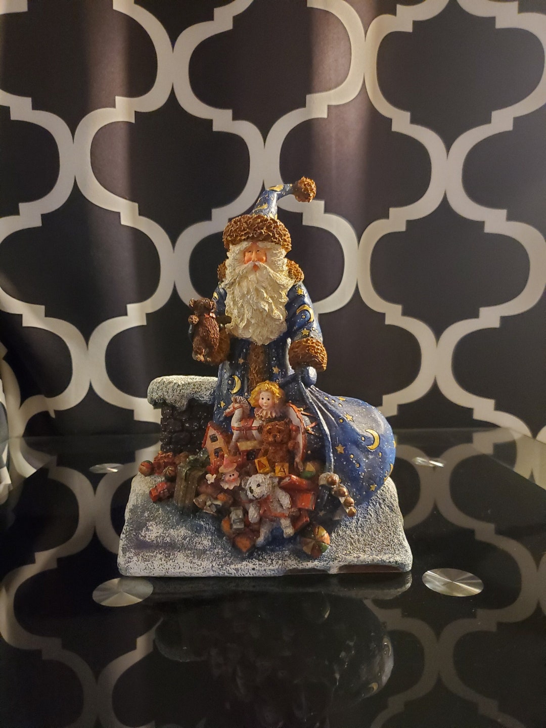 Stewart Sherwood Celestial Santa Statue/wizard Santa Statue/stewart ...