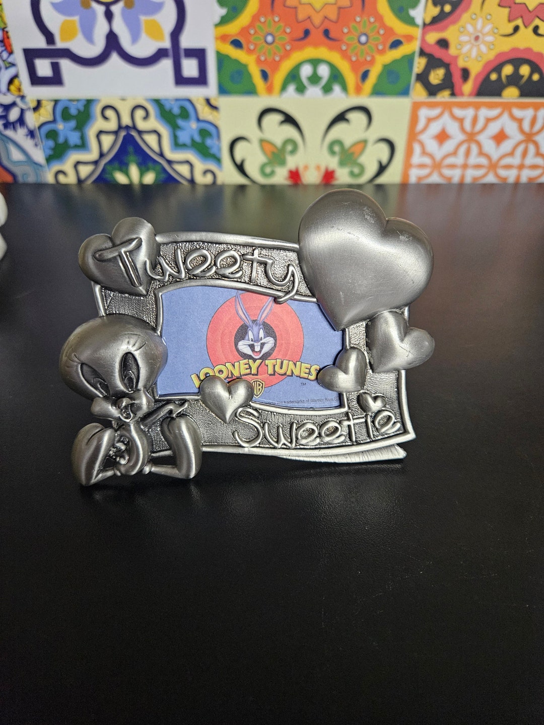 Vintage Tweety Bird Metal Picture Frame/tweety Bird Frame - Etsy