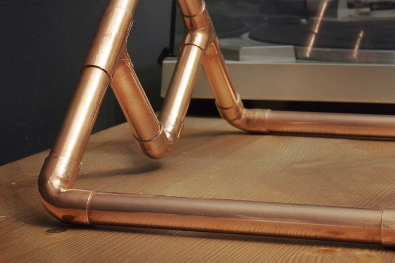 The Alpha Eurocent Copper LP Storage Rack - Etsy