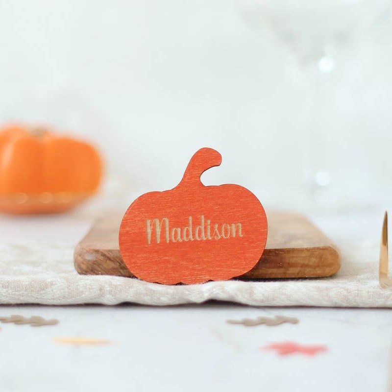 Autumn Place Cards - Etsy