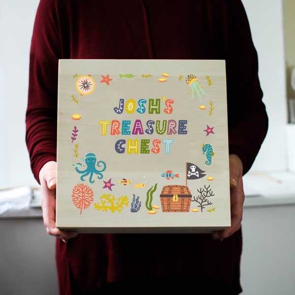 Girls Treasure Box - Etsy