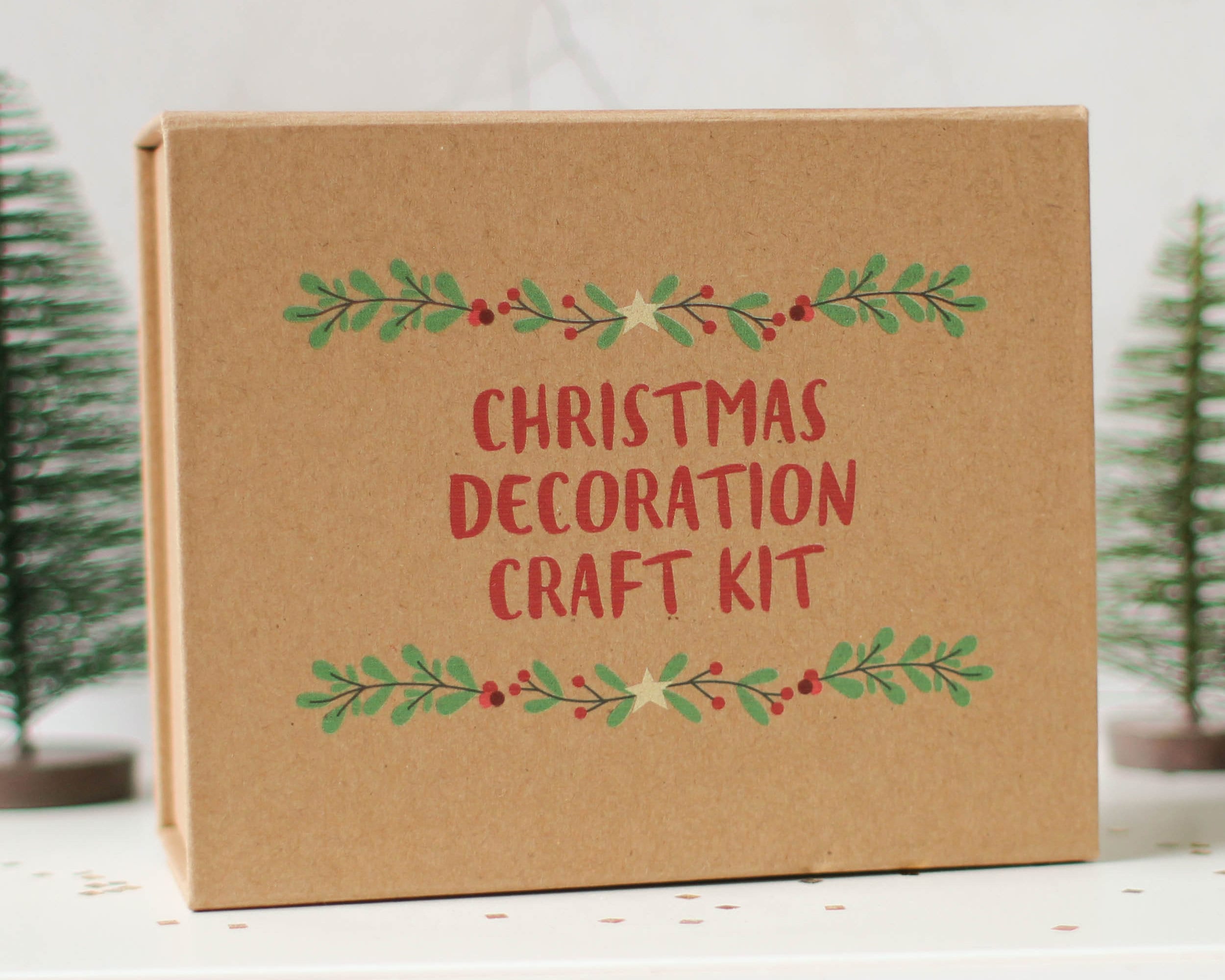 Christmas Decoration Craft Kit Make Your Own Christmas - Etsy UK