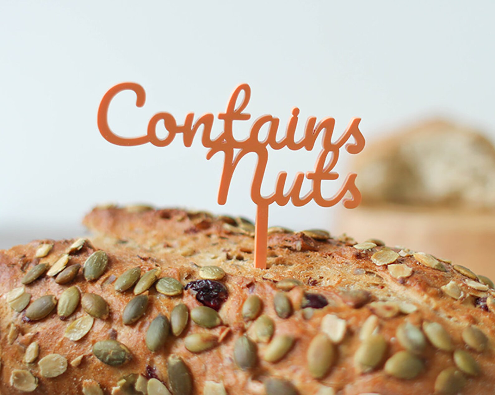 Personalised Food Labels Food Information Marker Vegan - Etsy