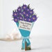 Personalised Birth Flower Card, September, Aster Keepsake Wooden Card ...