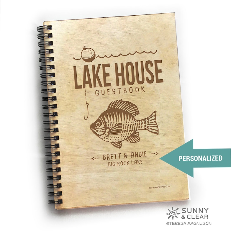 Fish Guest Book - Etsy