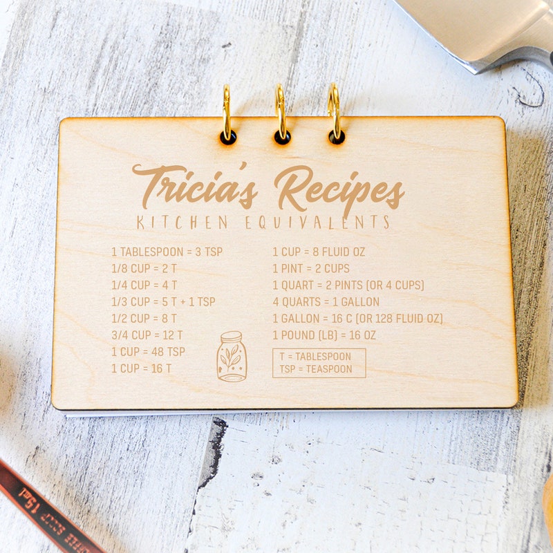 Personalized Recipe Cards - Etsy