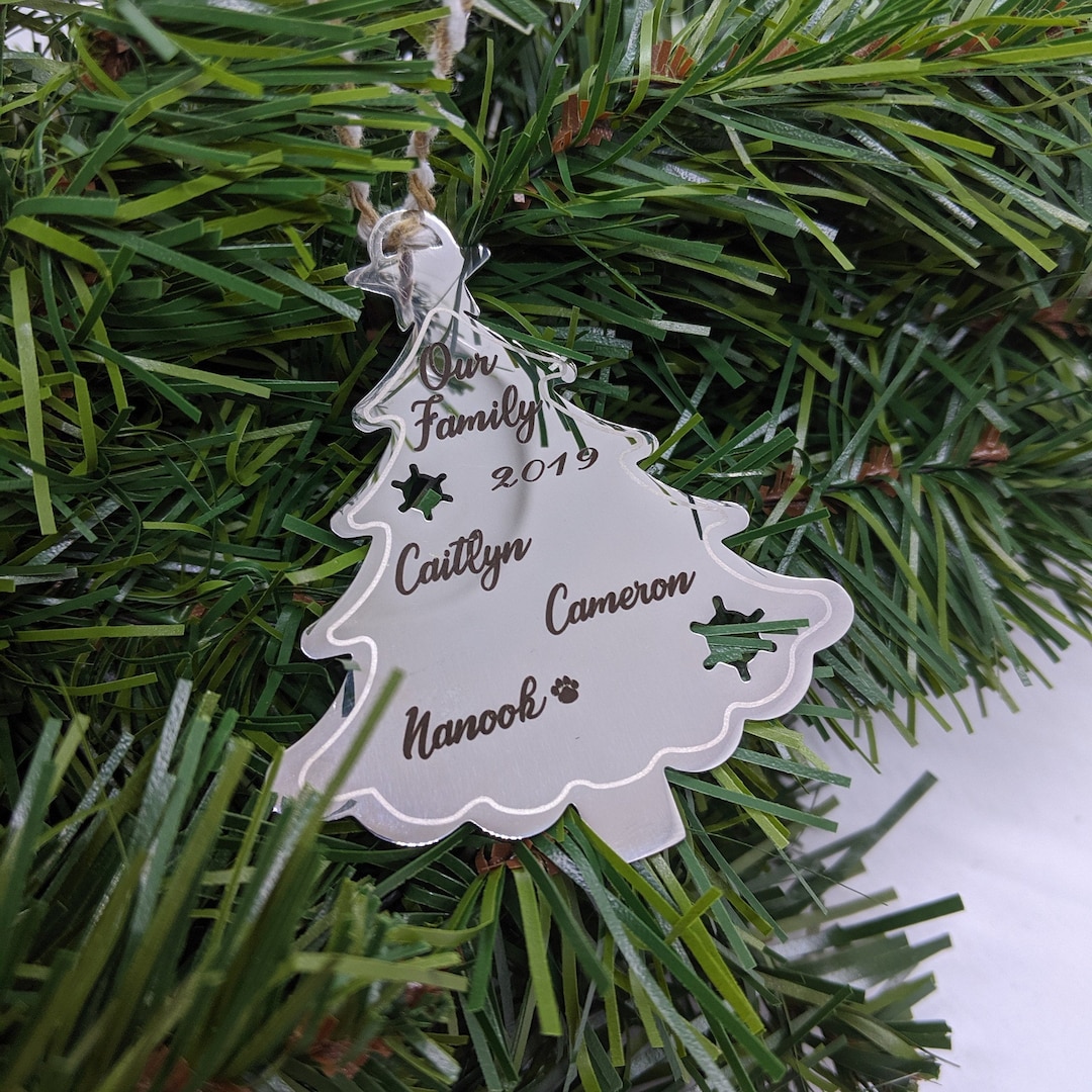 Personalized Christmas Ornament Custom Christmas Tree Ornament ...