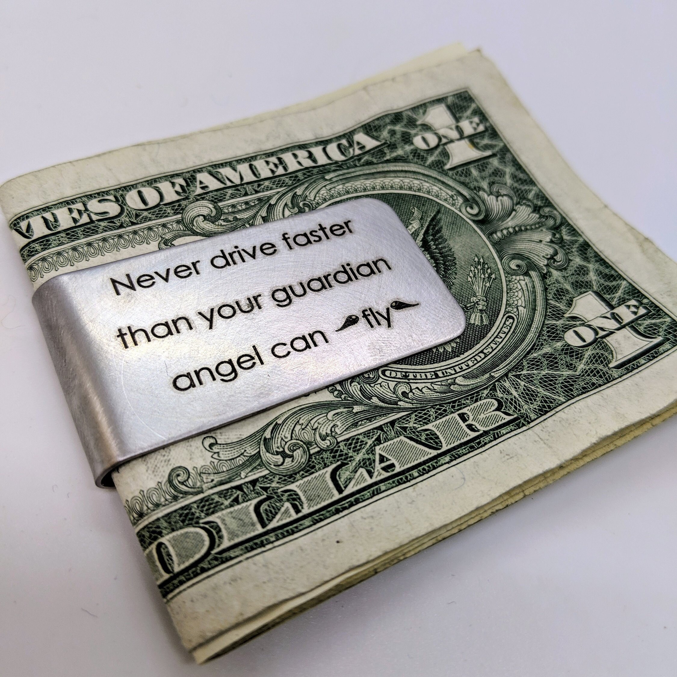 Personalized Money Clip Personalized Gift for Dad Steel | Etsy