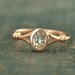 Antique Style Bridal Setvintage Style Engagement Ring and Band Setgoing ...