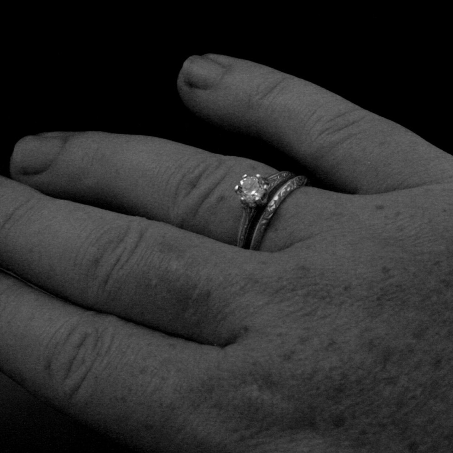 Atlantean Bridal Setariel's Ring Setsterling Silver | Etsy