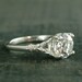 Elsa Ring Sterling Silver Split Shank Solitaire 8mm Stone Arendelle ...