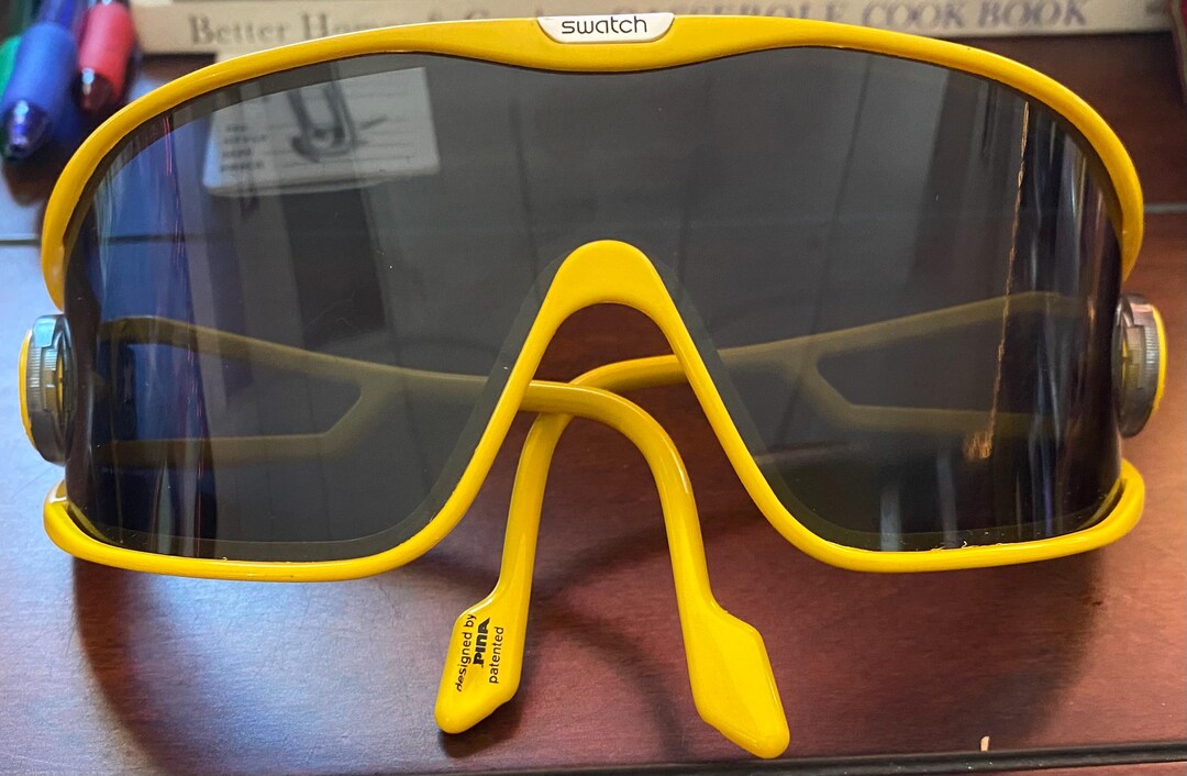 1980s, Vintage, Swatch Shield, Sunglasses With Fog Stop Lenses in ...