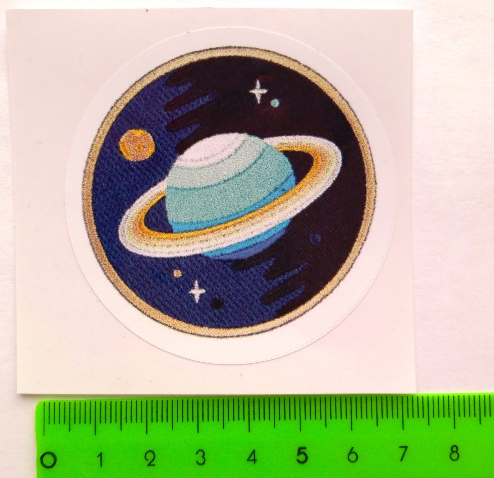 Vinyl Sticker 30. Saturn sticker. Planet sticker. Tumblr | Etsy