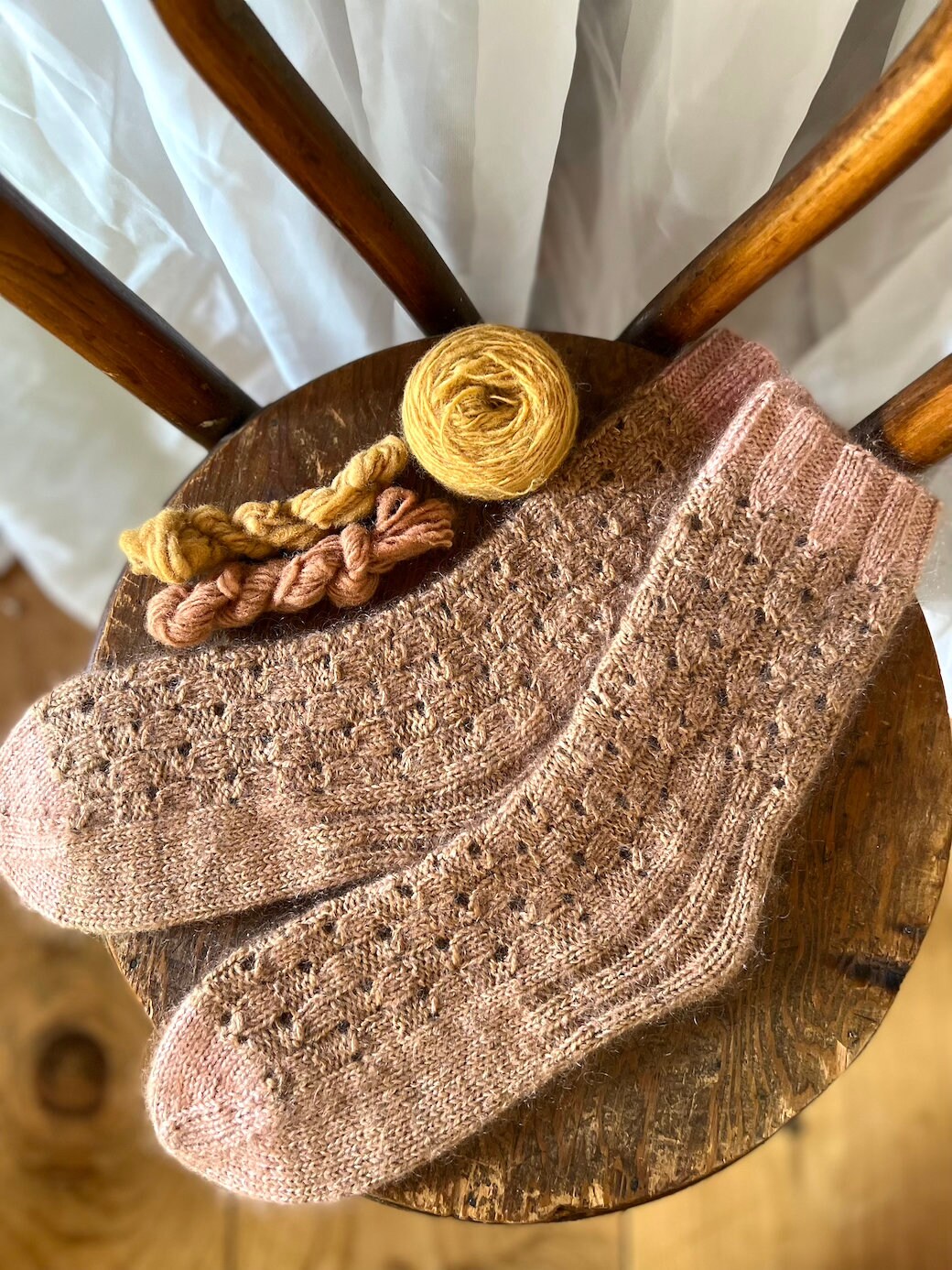 Magic Heel Socks Knitting Pattern DK Wt Mohair Easy Knit Socks - Etsy