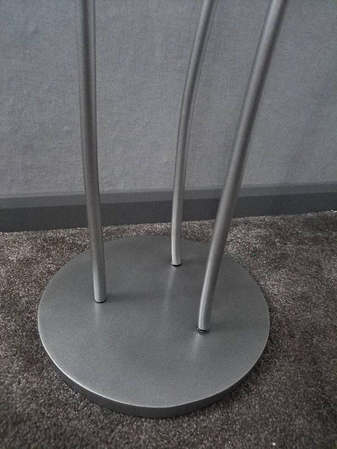 Large Paper Flower Stand Only. Round or Square Wooden Base With Steel ...