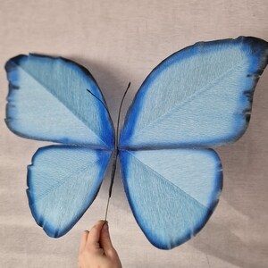 Giant Butterfly Crepe Paper Decoration Prop - Etsy
