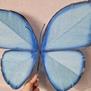 Giant Butterfly Crepe Paper Decoration Prop - Etsy