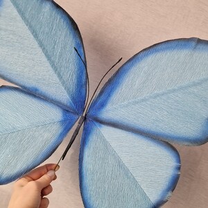 Giant Butterfly Crepe Paper Decoration Prop - Etsy