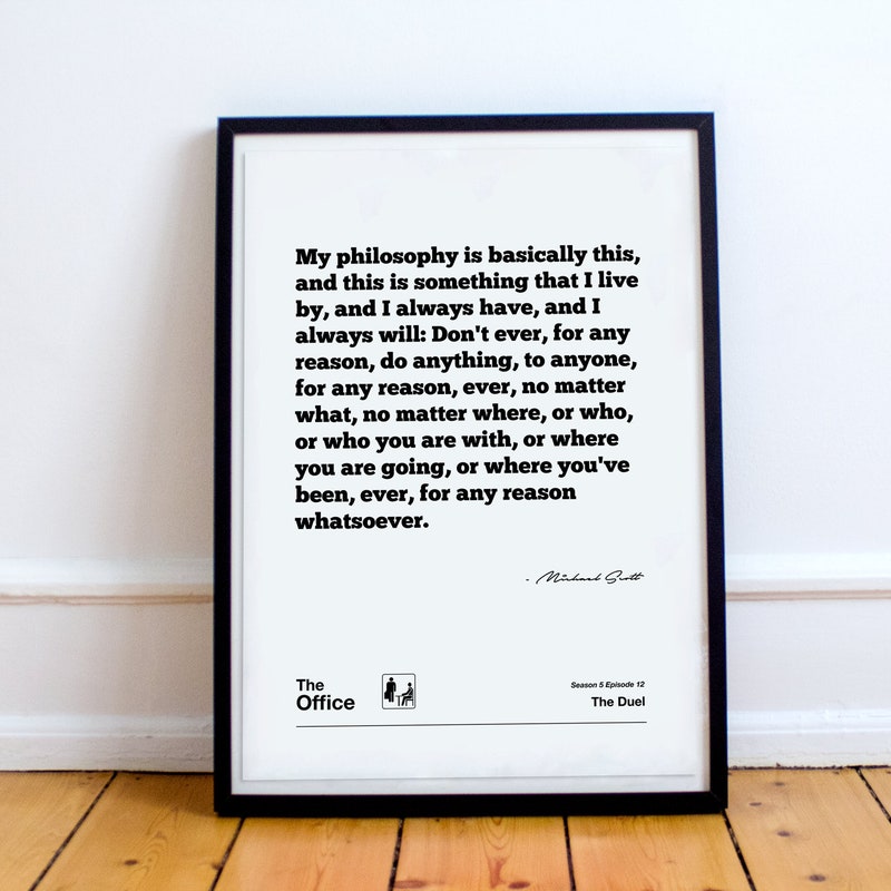 The Office Tv Show Poster - Etsy