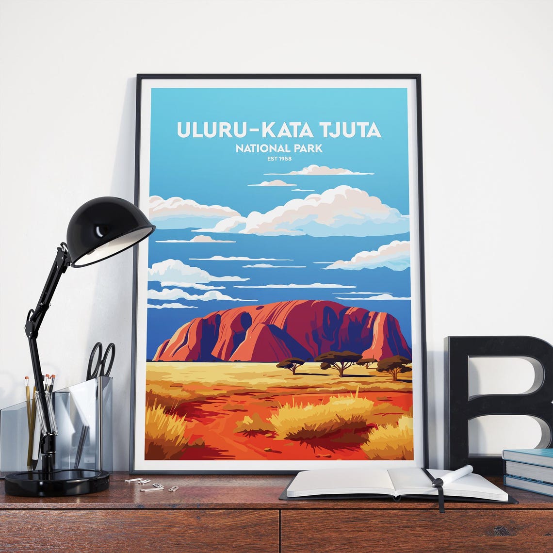 Uluru Kata Tjuta National Park Poster Uluru Kata Tjuta National Park ...