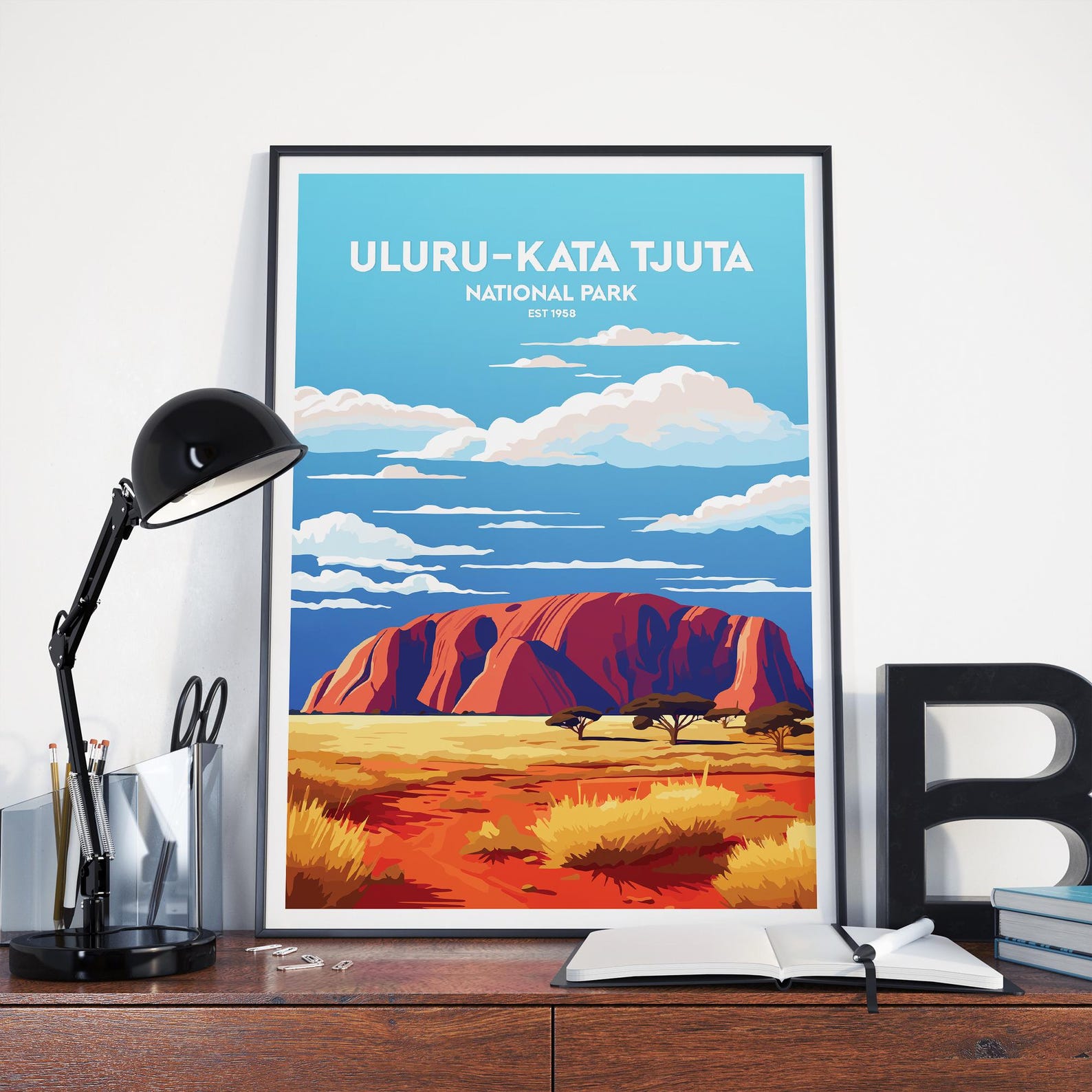 Uluru Kata Tjuta National Park Poster Uluru Kata Tjuta National Park ...