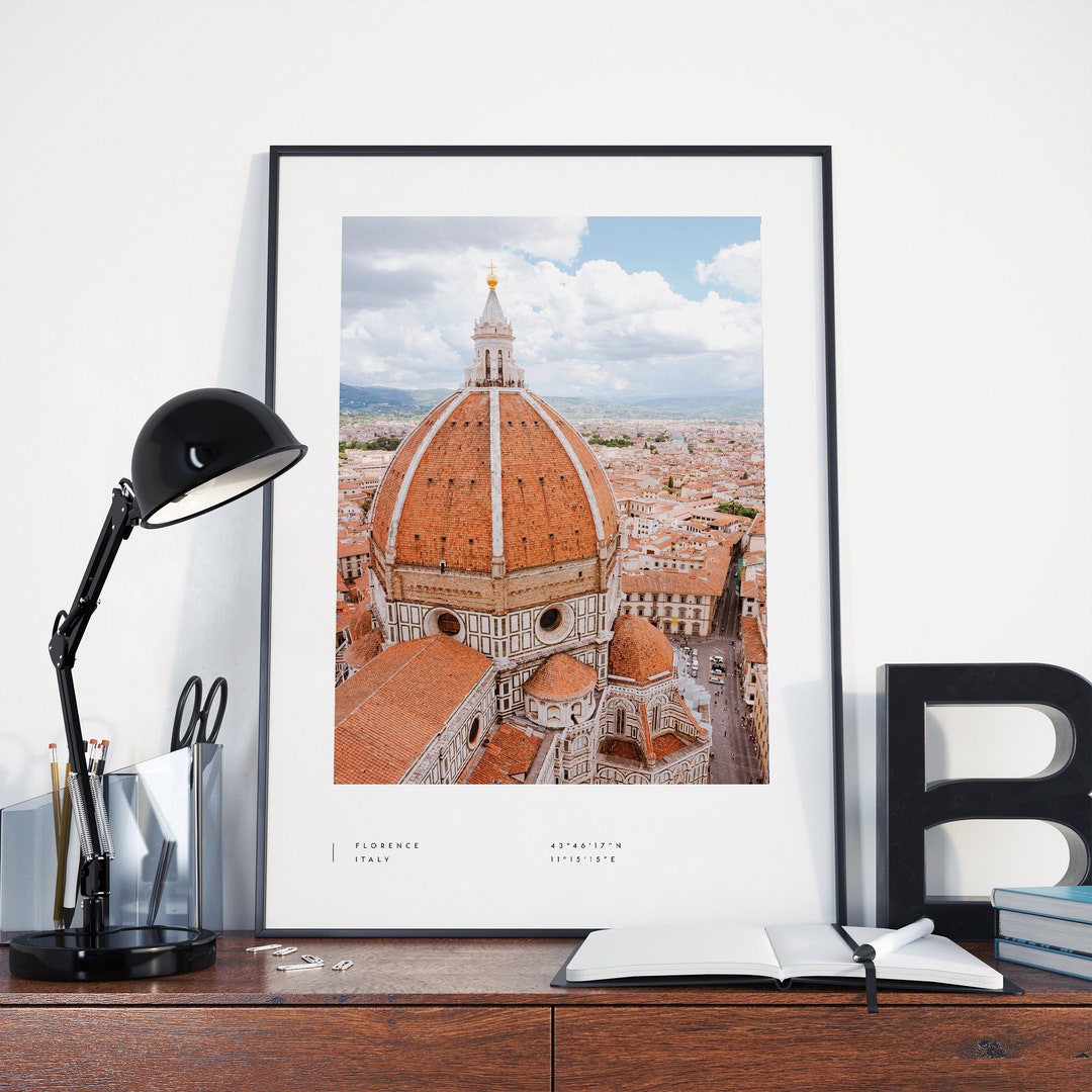 Florence Print, Florence Poster, Florence Coordinates, Florence Wall ...