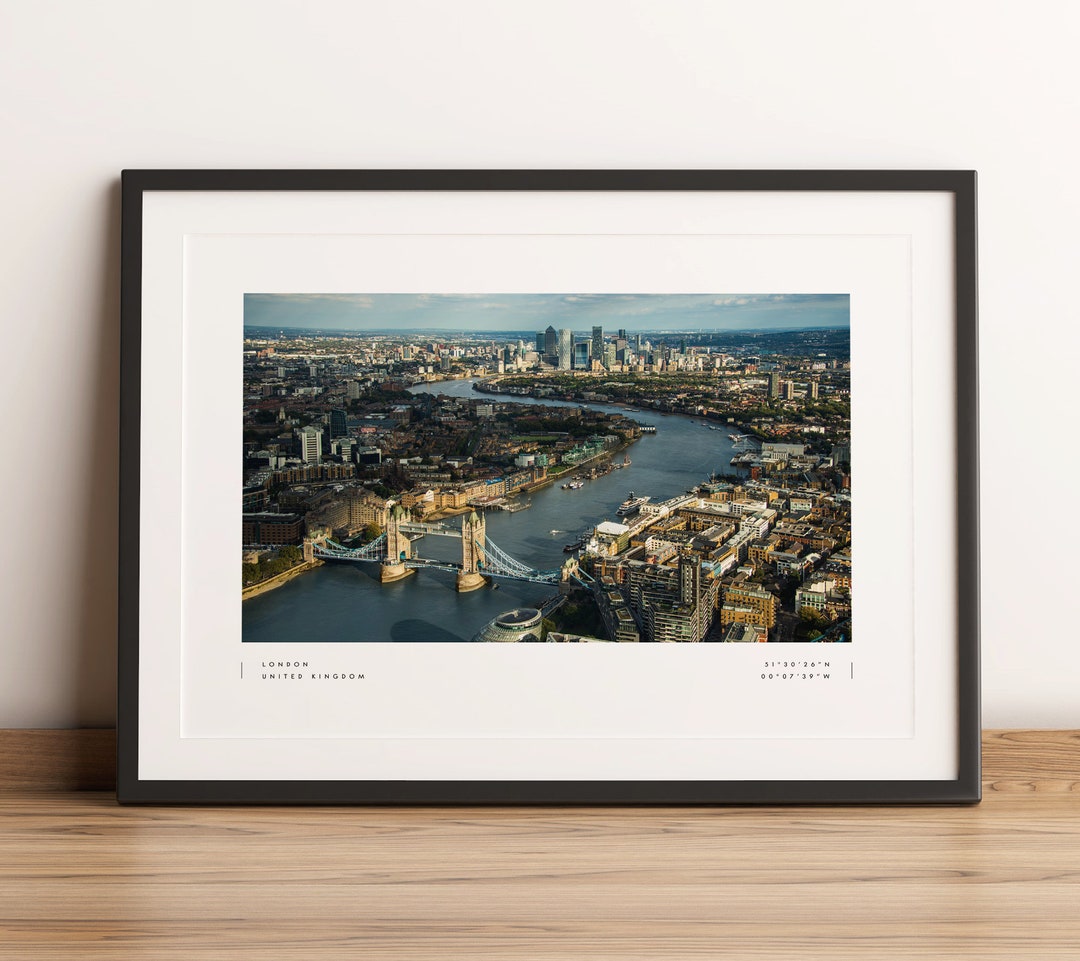London Print London Poster London Coordinates London Wall Art London ...