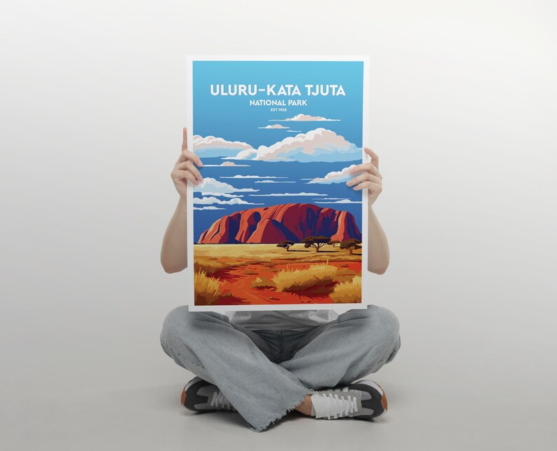 Uluru Kata Tjuta National Park Poster Uluru Kata Tjuta National Park ...