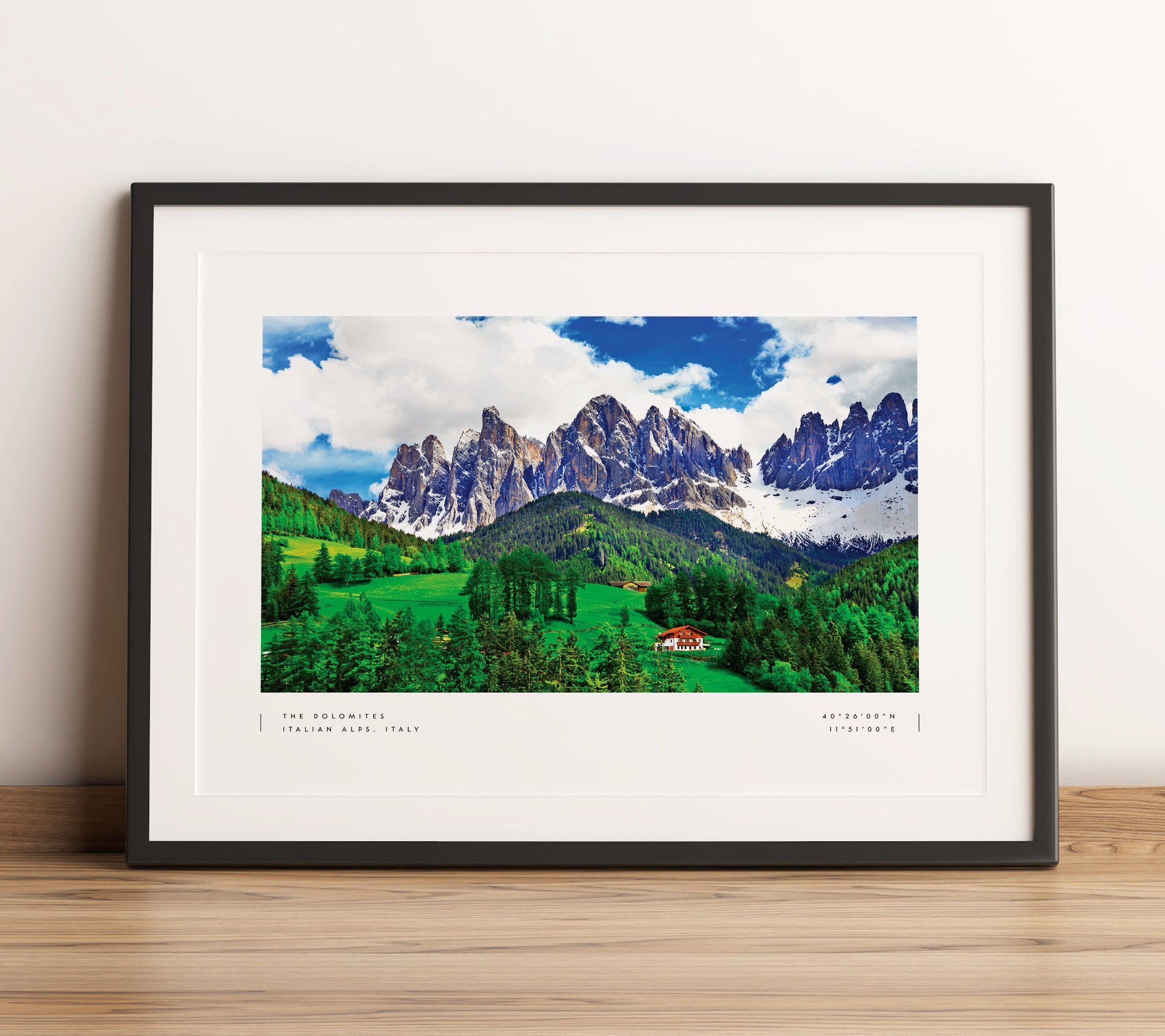 Dolomites Print Dolomites Poster Dolomites Coordinates - Etsy
