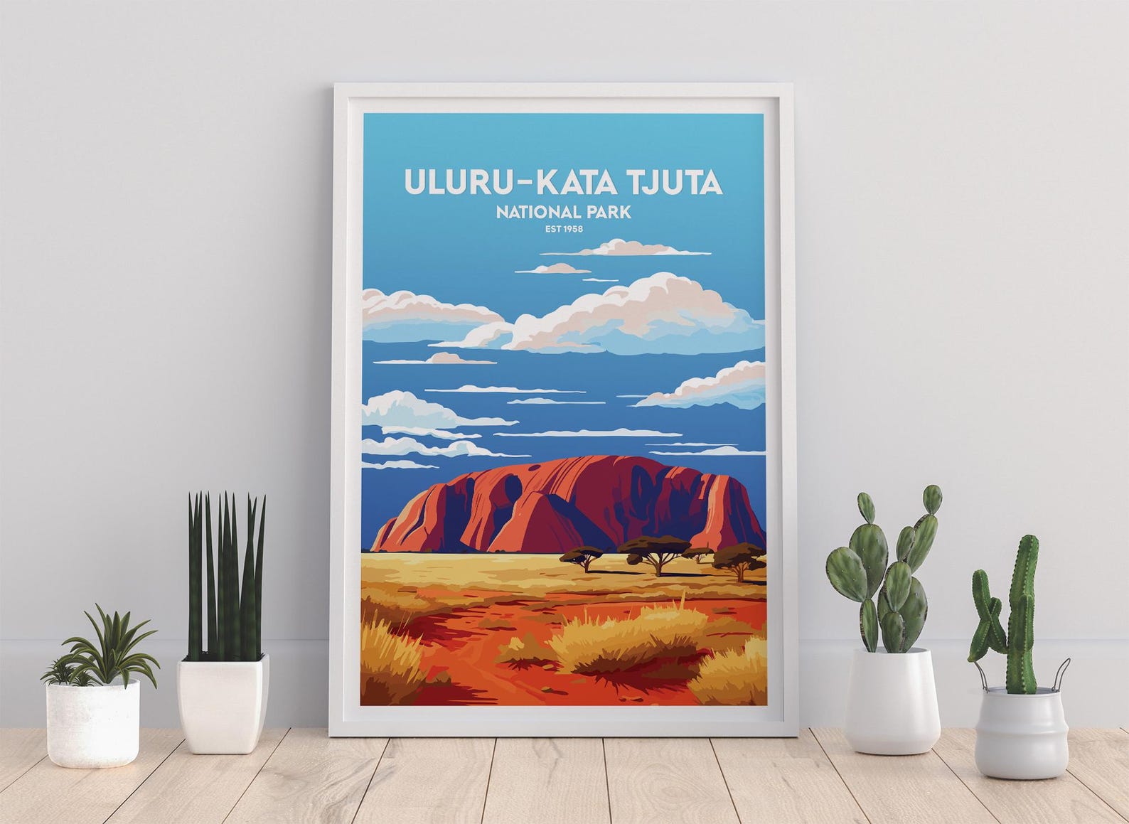 Uluru Kata Tjuta National Park Poster Uluru Kata Tjuta National Park ...