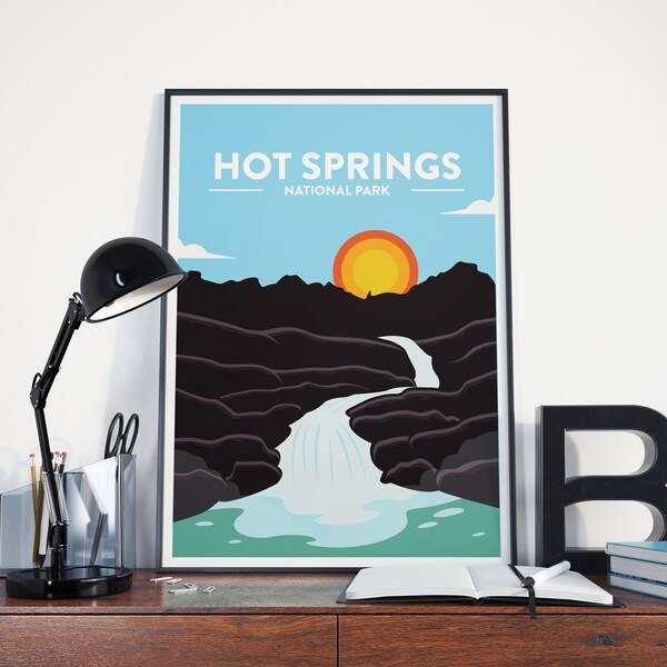 Hot Springs National Park Art - Etsy