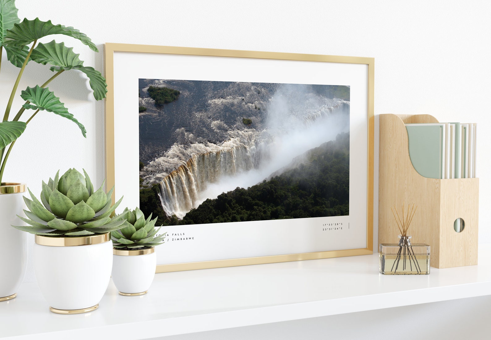 Victoria Falls Print Victoria Falls Poster Victoria Falls | Etsy